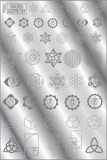 MDU SACRED GEOMETRY stamping plate – Mundo de Unas