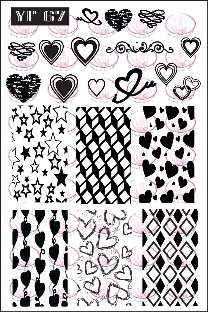 YF 67 stamping plate – Mundo de Unas