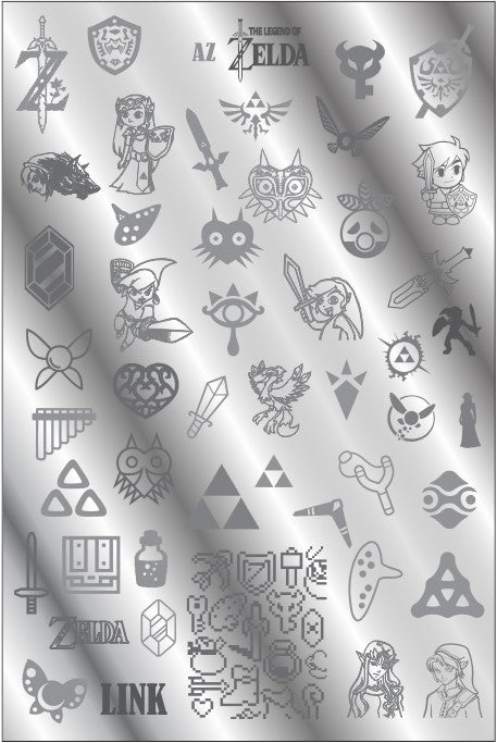 AZ ZELDA stamping plate – Mundo de Unas