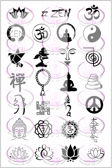 ZZ ZEN stamping plate – Mundo de Unas